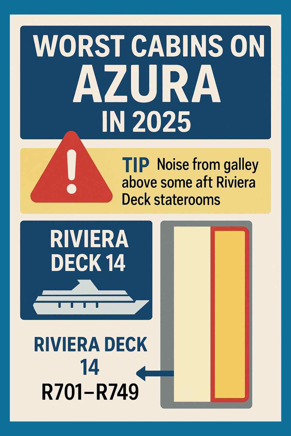 Worst Cabins to Avoid on Azura in 2025!